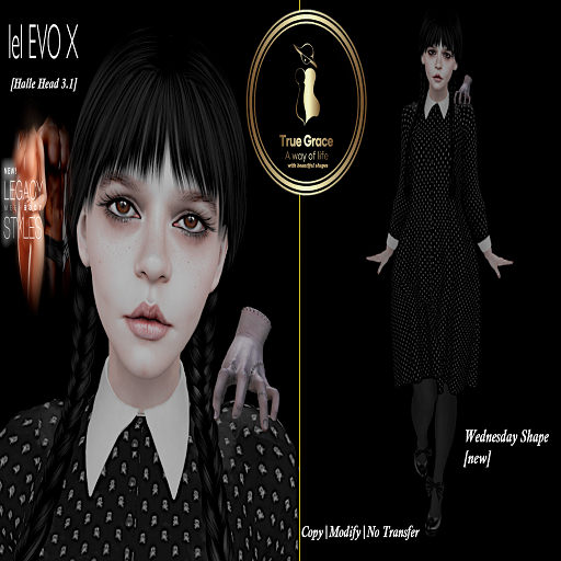 Second Life Marketplace - Wednesday shape [New]